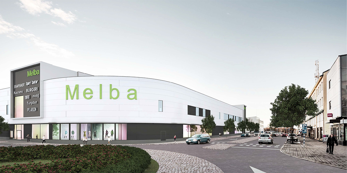 Kauppakeskus Lohjan Melban tiloista jo puolet vuokrattu | Rakennuslehti