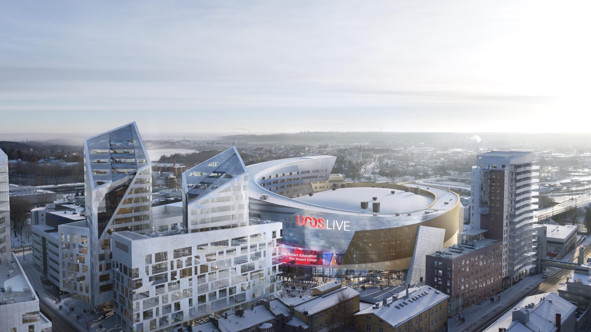 Tampereen Kannen areena sai mielipiteitä jakavan nimen | Rakennuslehti