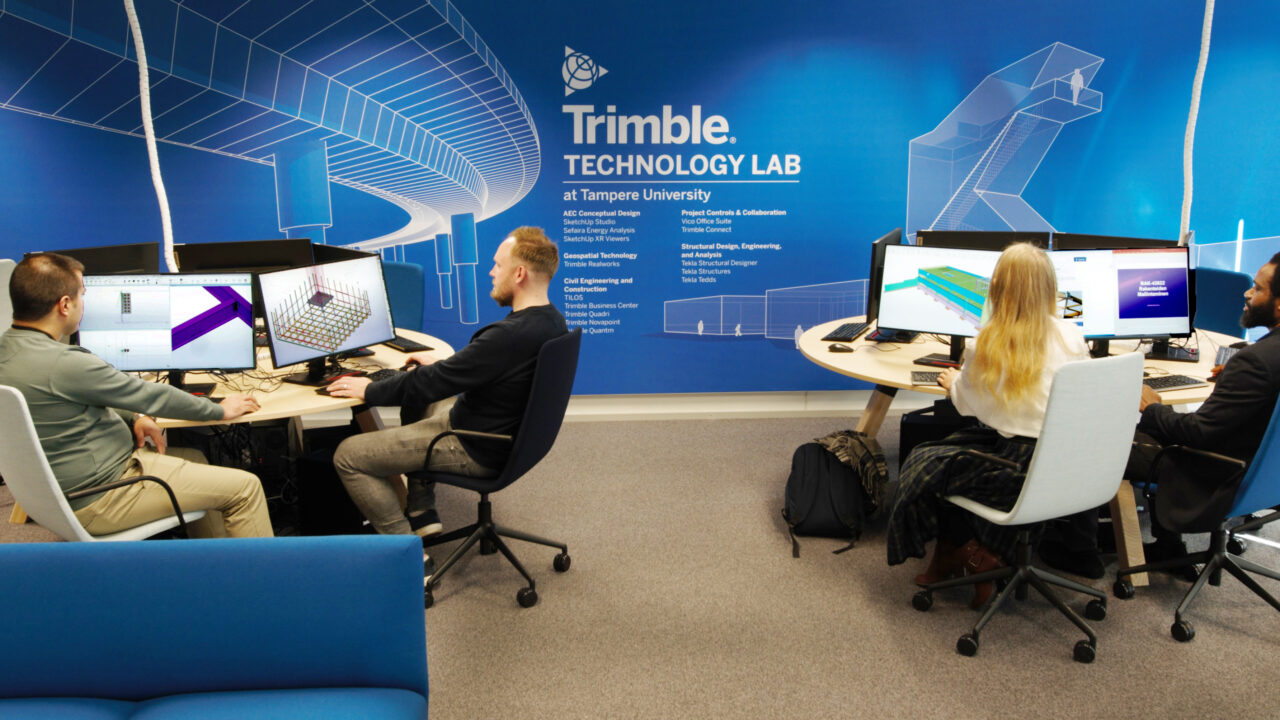 Tampereen yliopistoon perustettiin Trimble-laboratorio | Rakennuslehti