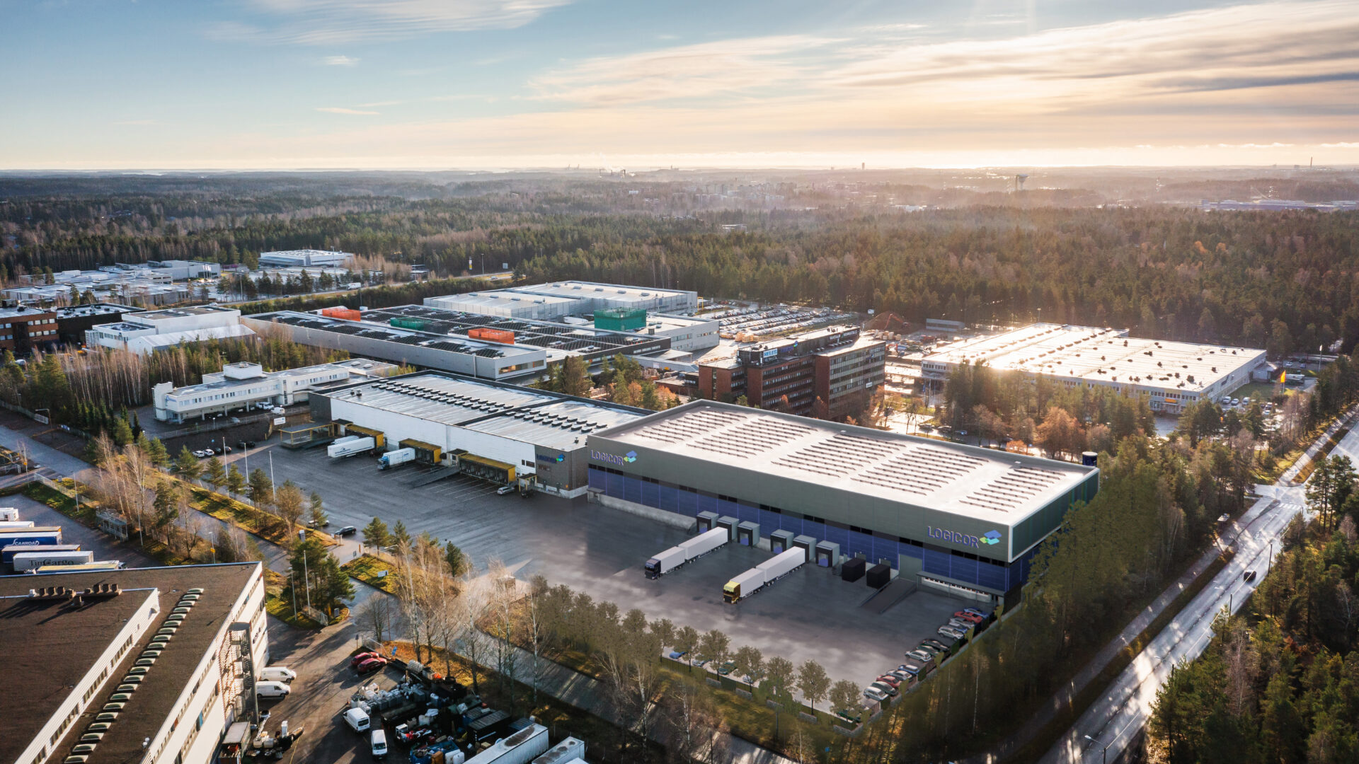 Logicor rakennuttaa uutta logistiikka- ja varastotilaa Vantaalle | Rakennuslehti
