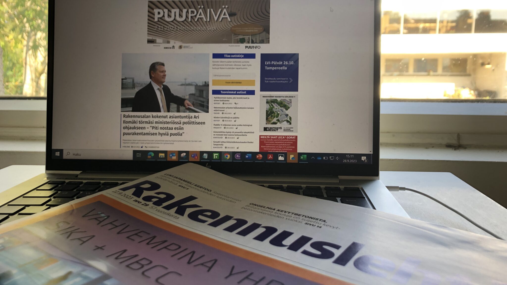 Rakennuslehti ylitti verkossa miljoonan rajan - rakennusalan tiedolle ...