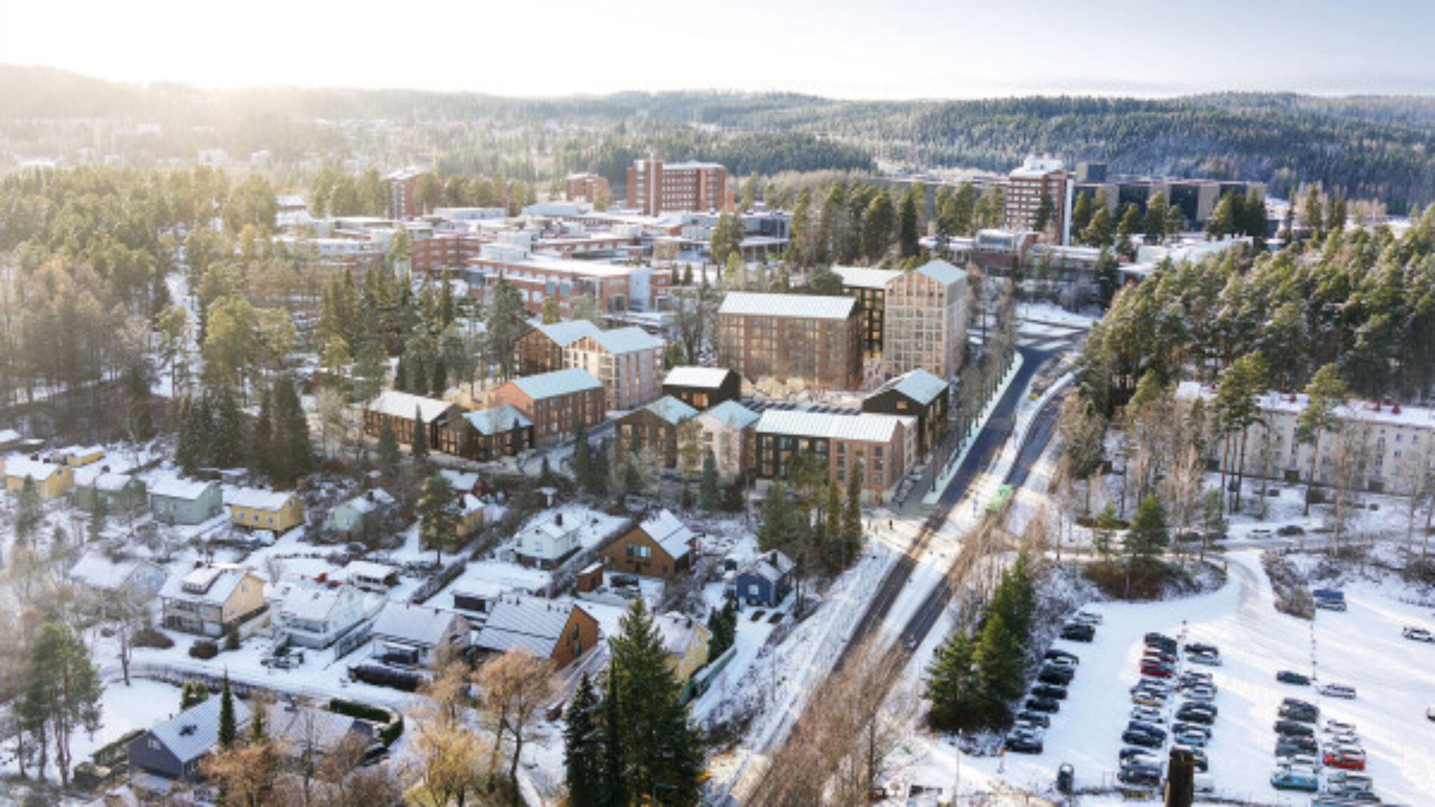 Jyväskylän Kukkulan alueen arkkitehtuurikilpailun voittaja valittiin ...
