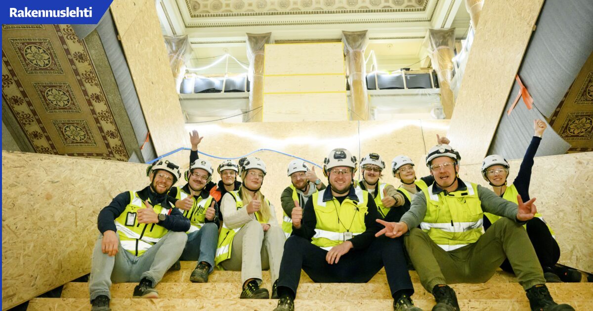 Vuoden paras työmaa on Säätytalo - Antti J. Ahola voitti Rakennuslehden ...