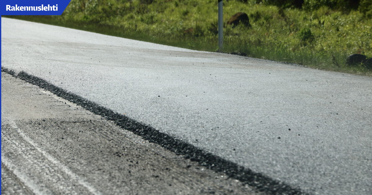 Peab testaa voisiko ligniini korvata bitumia asfaltissa - ”Nyt tulee ...